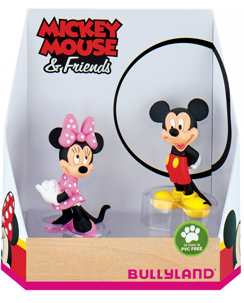 Комплект фигурки Bullyland Mickey Mouse & Friends - Мики и Мини Маус на ...