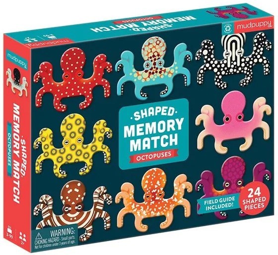 Настолна мемори игра Mudpuppy - Октоподи - Детска на ТОП Цена ️ ...