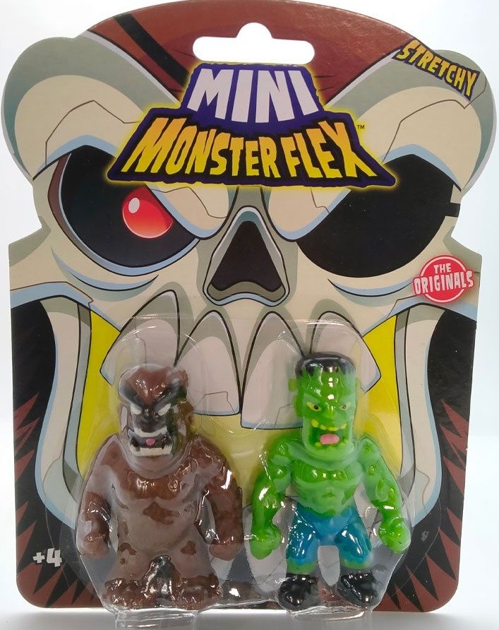 Фигури Monster Flex Mini - Разтегливи чудовища, Голямата стъпка и ...