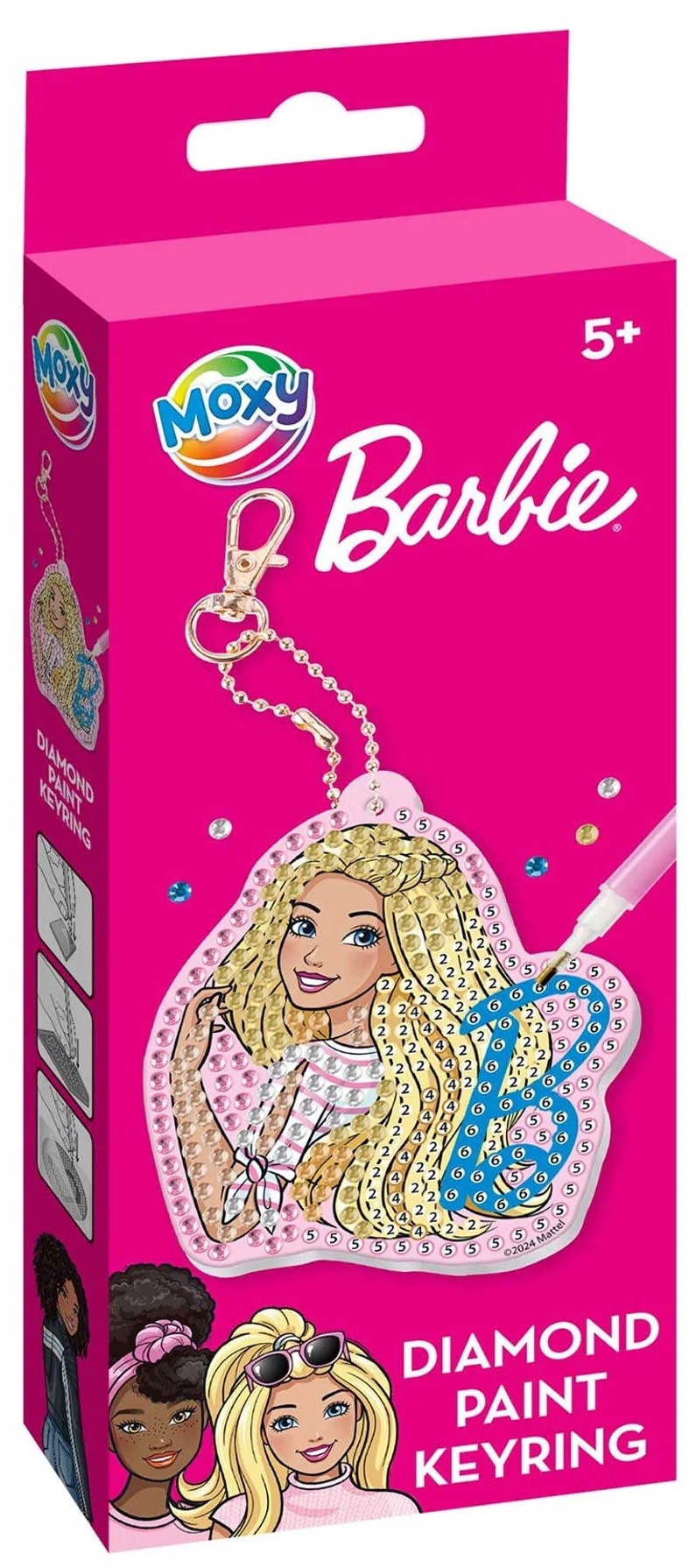 Комплект за рисуване с мъниста Moxy Barbie - Ключодържател на ТОП Цена ...