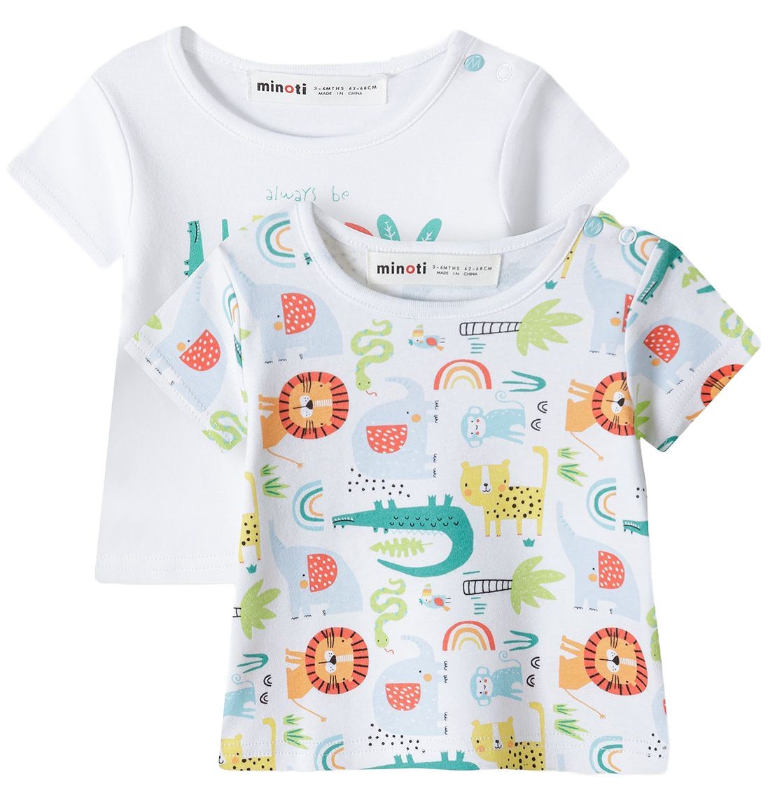 Комплект тениски Minoti - Savanah 2, 2 броя на ТОП Цена ️ XBB ...