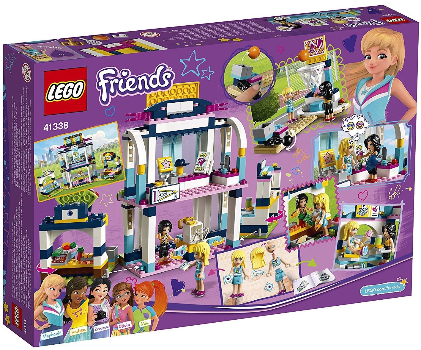 Конструктор Lego Friends - Спортната арена на Stephanie (41338) на ТОП ...