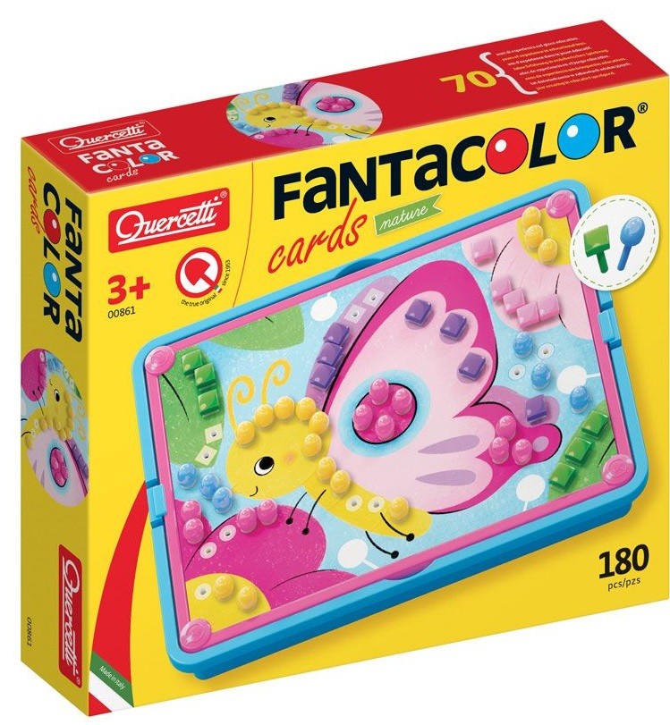 Мозайка Quercetti - Fantacolor Cards Nature, 180 части на ТОП Цена ️ ...