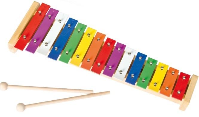 Детски музикален инструмент Nowa Szkola - Ксилофон, метален на ТОП Цена ...