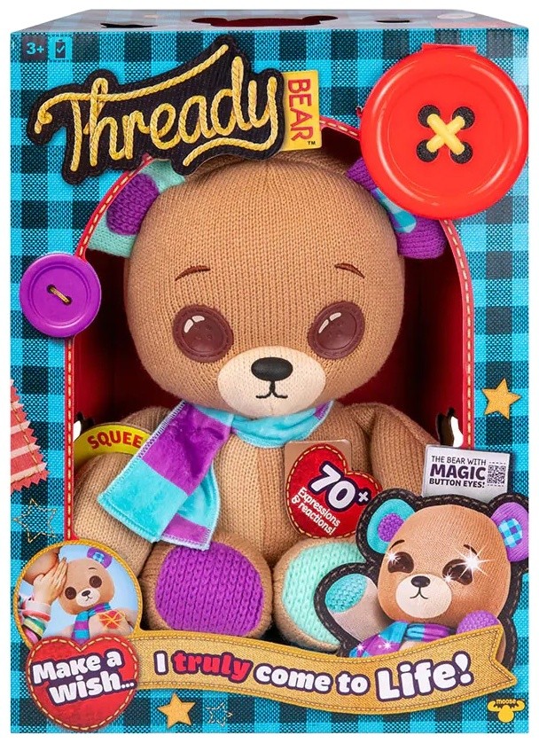 Плюшена играчка Moose - Интерактивно мече Thready на ТОП Цена ️ ...