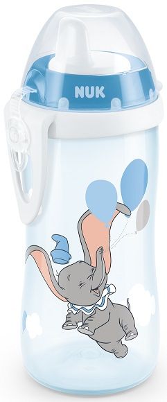 Чаша с твърд накрайник Nuk - Kiddy Cup, 300 ml, Dumbo на ТОП Цена ️ ...