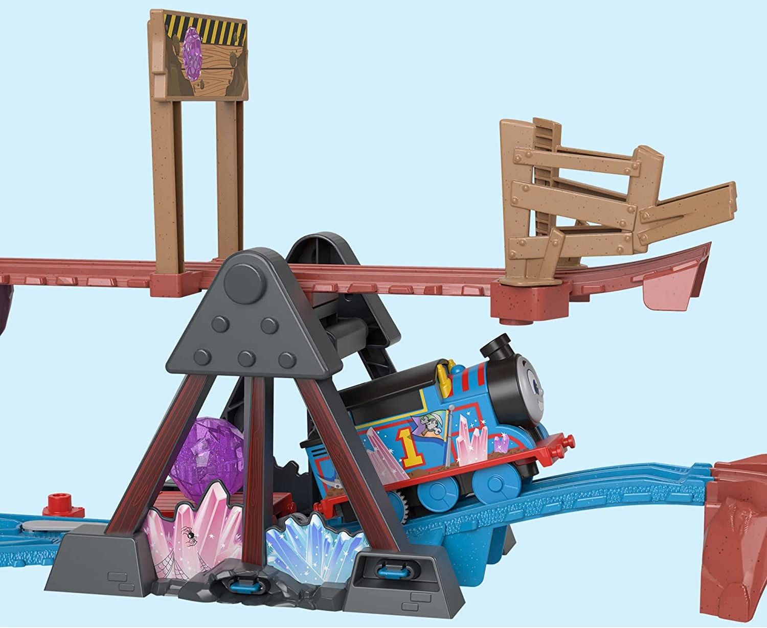 Комплект Fisher Price Thomas & Friends - Пещерата с кристалите на ТОП ...